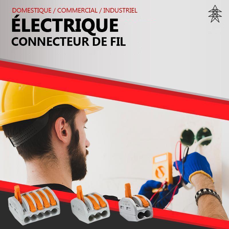 Bornier de connexion de câble universel pour câblage rapide (10 pièces ...